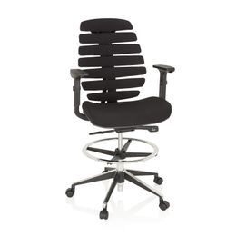 hjh OFFICE Counterstuhl ERGO LINE II WORK Stoff mit Armlehnen (h&ouml;henverstellbar)