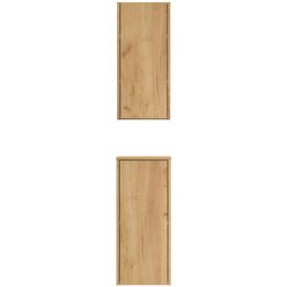 Posseik Limes Badschrank 2er Set zur Wandmontage wei&szlig; Hgl