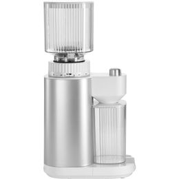 Zwilling Enfinigy Silber-Wei&szlig; Kaffeem&uuml;hle (135 Watt, 140 Mahlgradeinstellungen, 1-12 Tassen, Edelstahl-Kegelmahlwerk, Kabelaufwicklung, Kunststoffgeh&auml;use, Silber-Wei&szlig;)