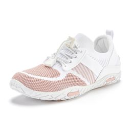 Lascana sheego Gro&szlig;e Gr&ouml;&szlig;en Sneaker, wei&szlig;/ros&eacute;, Gr&ouml;&szlig;e 36 - Damen