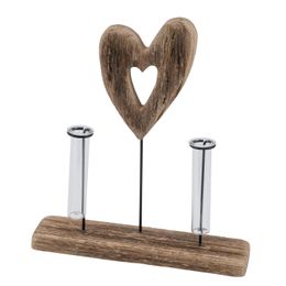 SONSTIGE Aufsteller HERZ mit Vase