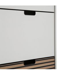 Tchibo - 2er-Schuhschrank &raquo;Ryker&laquo; - 59,8x19,5x124cm - schwarz - Holz / Kunststoff / Metall