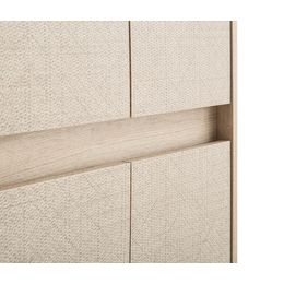 Tchibo - Hochschrank &raquo;Sander&laquo; - 57x33x164,5cm - grau - Holz / Kunststoff / Metall