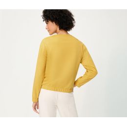 Tchibo - Olsen Sweatjacke - Damen - Gr. 36 - gelb