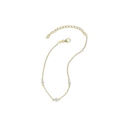Tchibo - 585 Gold Armband - wei&szlig;