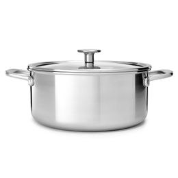 KitchenAid CC003259-001 Kasserolle mit Glasdeckel 3.1L 20cm Edelstahl