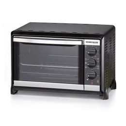 Rommelsbacher BG 1250 EX Kleinbackofen, schwarz mit Pizzastein & Umluft