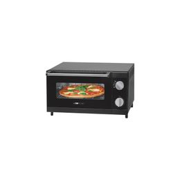 Clatronic MPO 3520 Pizzaofen (12 l Innenraum, 60 Minuten Timer, inkl. Backblech, Grillrost)