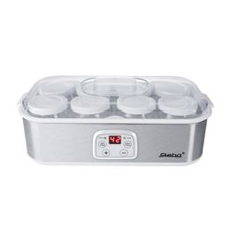 Steba JM 3 Joghurt-Maker Edelstahl / wei&szlig;