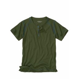 Mey & Edlich Mey & Edlich Herren Aufgeweckt-Pyjama Gr&uuml;n 100 % Baumwolle