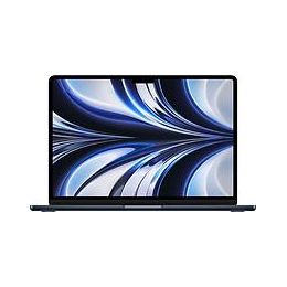 Apple MacBook Air 13.6 (Liquid True Tone Retina Display) M2 (8-Core GPU) 8 GB RAM 256 GB SSD [Mid 2022, englisches Tastaturlayout, QWERTY] mitternacht