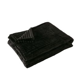 Boltze Decke Hygge 180 x 130 cm, Schwarz skandinavische Deko Online Shop