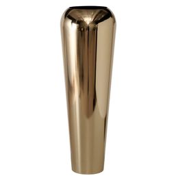 Boltze Deko Bodenvase Lumis 76 cm, &Oslash; 25 cm, Gold skandinavische Deko Online Shop