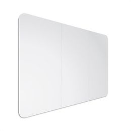 Chameleon Design-XXL-Whiteboard VisuWall Curve, Stahlblech, emailliert, BxH 2940 x 1980 mm