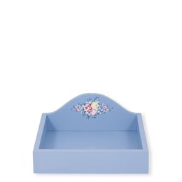 GreenGate Serviettentablett Laura Dusty Blue 19 x 19 cm skandinavische Deko Online Shop