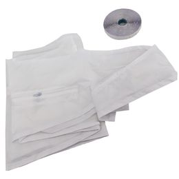 Fensterabdichtung 'Hot Air Stop BC01AIRSTPFE' wei&szlig; 400 x 39 cm