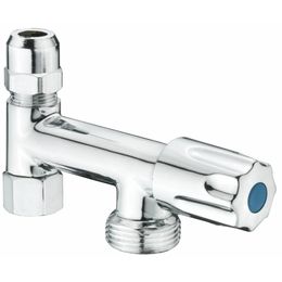 CORNAT Maschinenanschlussventil 'Eckfix' verchromt 3/8" IG