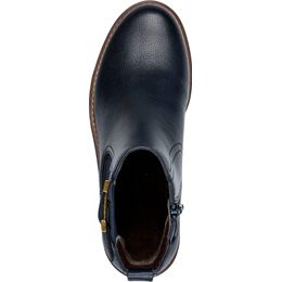 Jana Damen Stiefelette mit Zierriegel nachtblau Gr&ouml;&szlig;e 41