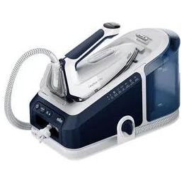 Braun Dampfb&uuml;gelstation "CareStyle 7 Pro IS 7282 BL - 8,0 bar, 600 g Dampfsto&szlig;, 2,0 l Tank", wei&szlig; (wei&szlig;, blau), Dampfb&uuml;gelstationen, 180 g Dampfmenge, EloxalPlus B&uuml;gelsohle, Ultimate FastClean Entkalkung