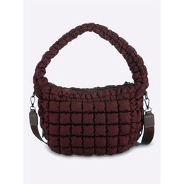 Heine Damen Tasche, Rot, Handtaschen, Material: Polyester