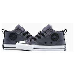 Sneakerboots Converse "CHUCK TAYLOR ALL STAR MALDEN STREET 1V", Jungen, Gr. 27, cold stare, wei&szlig;, schwarz, Textil, Schuhe Sneakerboots, Winterschuhe, Schn&uuml;rboots, Sneaker