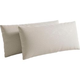 Sit & More Sofakissen SIT & MORE "Chelsea", creme, B:60cm H:30cm, Stoff, Polsterauflagen, Sofakissen, zur Auswahl Sets mit 2 oder 3 St&uuml;ck