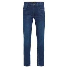 5-Pocket-Jeans Blend "5-Pocket-Jeans BHJet", Herren, Gr. 36, L&auml;nge 34, blau (denim deep dunkelblau), Obermaterial: 91% Baumwolle CO. 7% Polyester PES. 2% Elasthan EL., Hosen 5-Pocket-Jeans