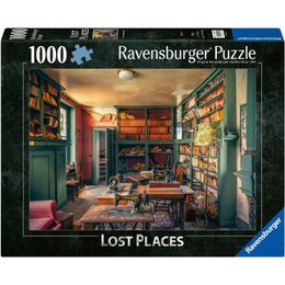 Puzzle Ravensburger "Lost Places, Mysterious castle library", bunt, Puzzles, KinderB:70cm H:50cm, Pappe, Made in Germany, B:70cm H:50cm
