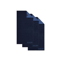 JOOP! Handtuch JOOP "Handtuch Classic / Infinity / Signature 3er Pack", blau, B:50cm, Obermaterial: 100% Baumwolle CO., Handt&uuml;cher