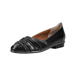 Ballerina Everybody "Everybody Ballerinas Glattleder", Damen, Gr. 37, schwarz, Glattleder, Schuhe Ballerina
