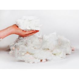 Kissenf&uuml;llung "Polyesterfasergemisch, 1kg", wei&szlig;, PRIMAFLOR-IDEEN IN TEXTIL, Kissenf&uuml;llungen, 1.000 g oder 1.000, Polyester, F&uuml;llmaterial f&uuml;r Kissen, ideal als Bastelmaterial, waschbar