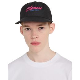 Snapback Cap Element "Pool Service 6 Panel", Herren, vintage wash schwarz, Obermaterial: 63% Microfaser, 37% Walkfrottier;, Caps