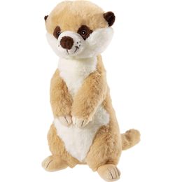 Kuscheltier Heunec "Misanimo, Erdm&auml;nnchen, 27cm", braun (hellbraun, wei&szlig;), Pl&uuml;schfiguren, KinderH:27cm, Kuscheltier, enth&auml;lt recyceltes Material, H:27cm