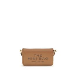 Marc Jacobs Braune Kalbleder Bos Taurus Schultertasche