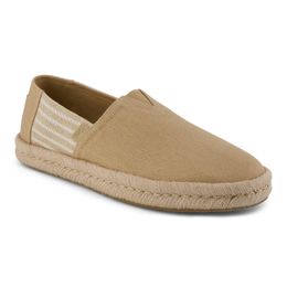 Toms Shoes TOMS Alpargata Rope 2.0 Shoe Baumwoll Oatmeal Espadrilles F&uuml;r Herren
