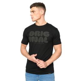 CrossHatch - "Transflate" T-Shirt f&uuml;r Herren (Schwarz)