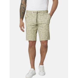 Bermudas Babista "Bermuda DANOBA", Herren, Gr. 48, N-Gr, gr&uuml;n (gr&uuml;n gemustert), Obermaterial: 98% Baumwolle CO. 2% Elasthan EL., Hosen Bermudas