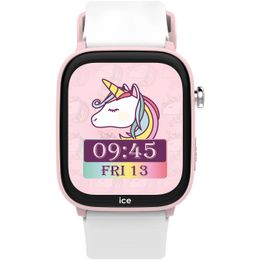 Ice Watch Smartwatch ICE-WATCH "ICE smart junior 3.0 - Find My - 1.75", wei&szlig; (wei&szlig;, wei&szlig;), Smartwatches, Kinder, Smartwatch, Armbanduhr, Kinderuhr, Silikonarmband, Bluetooth, Geschenkidee,digital