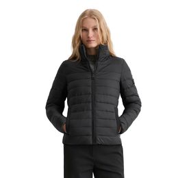 Marc O'Polo Outdoorjacke MARC O'POLO "mit recycelten Materialien", Damen, Gr. 32, schwarz, Obermaterial: 100% Polyamid. F&uuml;llung: 100% Polyester. Futter: 100% Polyamid, unifarben, slim fit, Jacken Outdoorjacke