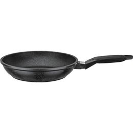 Bratpfanne GSW "Titanium Granit", schwarz, H:6cm &Oslash;:28cm, Pfannen, Bratpfanne, Induktion