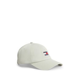 Baseball Cap Tommy Jeans "TJW HERITAGE CORE 5 PANEL CAP", Herren, misty sage, Web, Baumwolle, Caps, Logopr&auml;gung, Klemmverschluss UNISEX