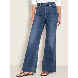 Peter Hahn NYDJ - Jeans Modell Mia Palazzo, denim, Gr. 42 / M - Baumwolle