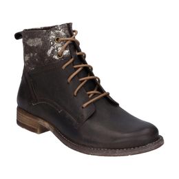 Stiefelette Josef Seibel "Sienna 95, espresso", Damen, Gr. 37, braun (espresso), Obermaterial: 100% Rindsleder Leather cow., Schuhe Stiefelette
