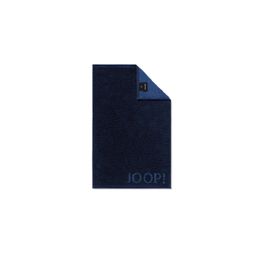 JOOP! G&auml;stehandtuch JOOP "G&auml;stetuch Classic Frottier 1er Pack" Gr. S, blau, B:30cm, Obermaterial: 100% Baumwolle CO., Handt&uuml;cher
