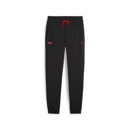 Sporthose Puma "F1 ESS Motorsport Jogginghose Herren", Herren, Gr. M, Normalgr&ouml;&szlig;en, schwarz, Obermaterial: 32% Polyester, 68% Baumwolle. Tasche &ndash; Oben: 100% Baumwolle, unifarben, regular fit, Hosen Sporthose