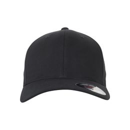 Flex Cap Flexfit "Flexfit Accessoires Flexfit Brushed Twill", Gr. L/XL, schwarz, 98% Baumwolle, 2% Elasthan, unifarben, Caps