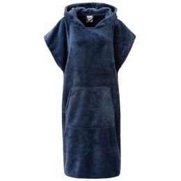 Badeponcho OTTO HOME "Miia, Surfponcho ideal f&uuml;r Sauna, Spa & im Urlaub" Gr. L, marine, L/XL, Microfaser, Hausm&auml;ntel, weich und kuschelig, pl&uuml;sch, Unisex, f&uuml;r Damen und Herren