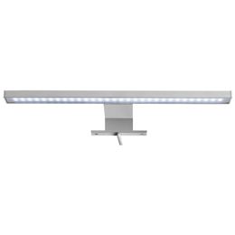 LED Spiegelleuchte TRENDTEAM, kaltwei&szlig;, B:11cm H:5cm L:30cm, Leuchten, L&auml;nge 30 cm - LED Badaufbauleuchte mit kaltem Licht - Mit Multibox