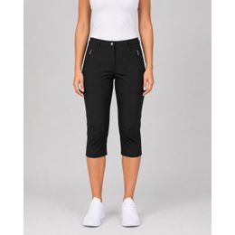 7/8-Hose DEPROC Active "KENORA Piratin 7/8", Damen, Gr. 34 (XS), Normalgr&ouml;&szlig;en, schwarz, 97% Polyester; 3% Elasthan, Hosen 7/8-Hose, auch in Gro&szlig;en Gr&ouml;&szlig;en erh&auml;ltlich