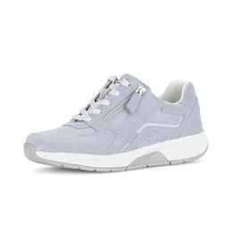 Sneaker Gabor "Sneaker low", Damen, Gr. 42, blau, Schuhe Sneaker